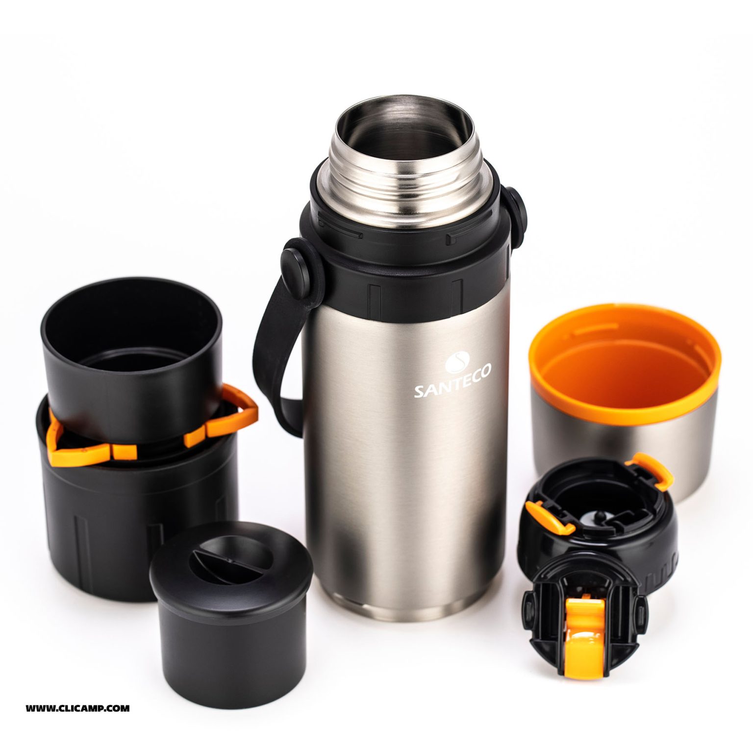 فلاسک و قهوه ساز سانتکو - SANTECO - مدل Kafe 650ml - فروشگاه کلیکمپ